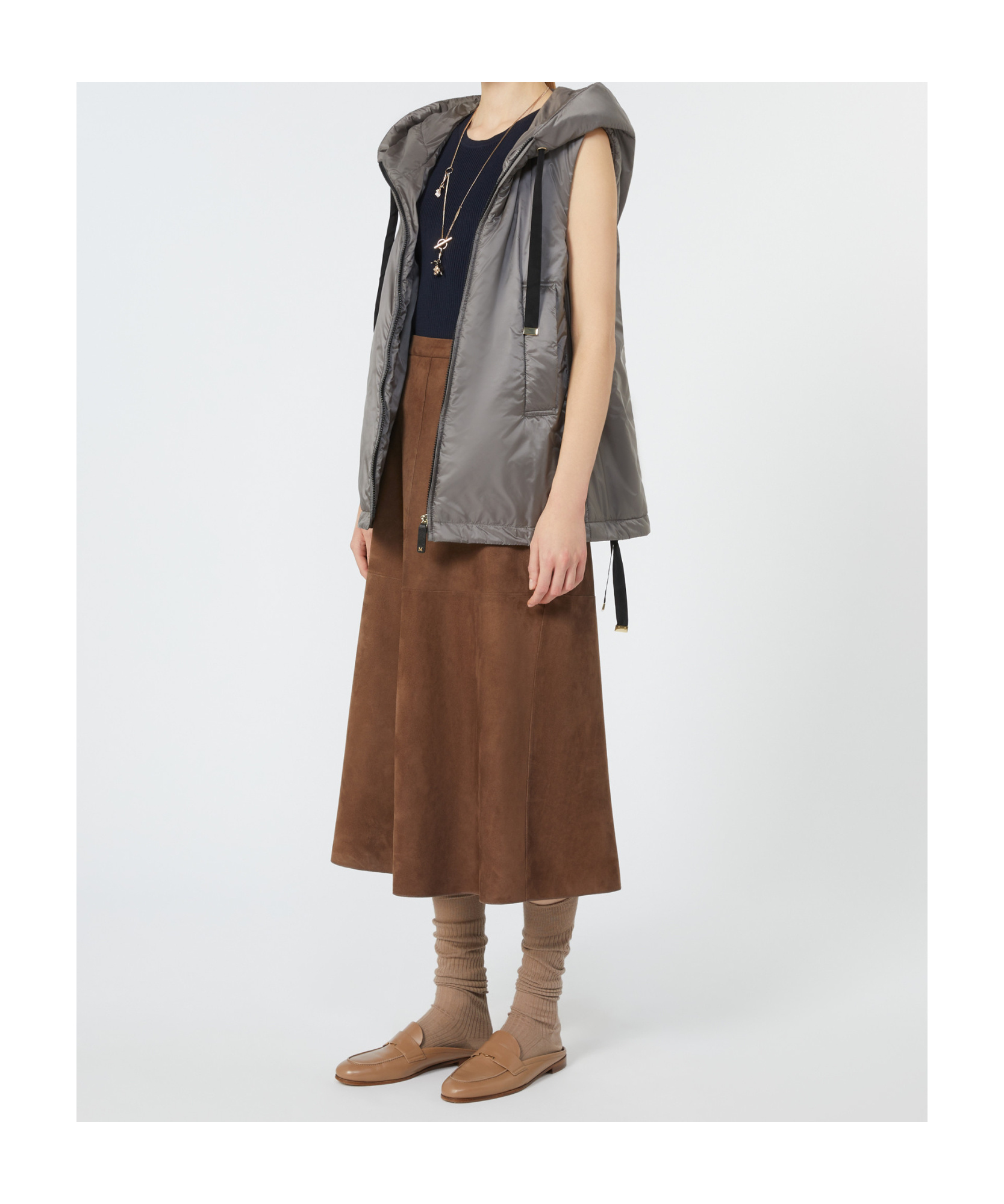 MAX MARA Max Mara The Cube Greengo Hooded Gilet